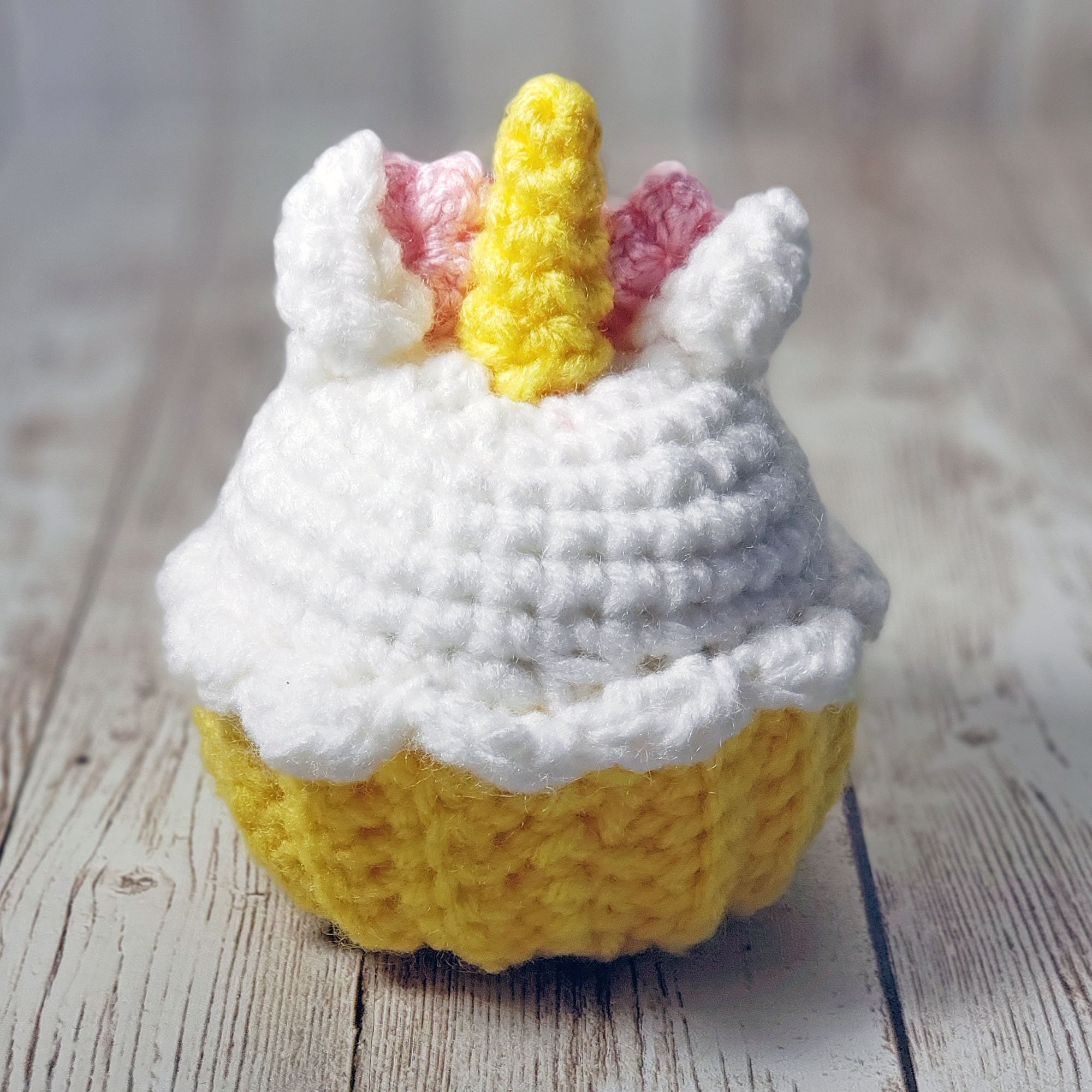 Crochet Pattern - Unicorn Cupcake Plush | Amigurumi Toy | Kawaii ...