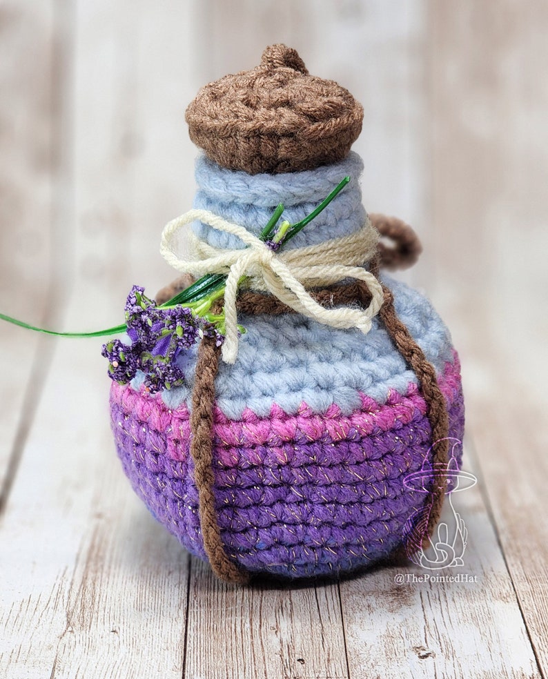 CROCHET PATTERN: Potion Bottle Dice Bag Belt Pouch - Etsy