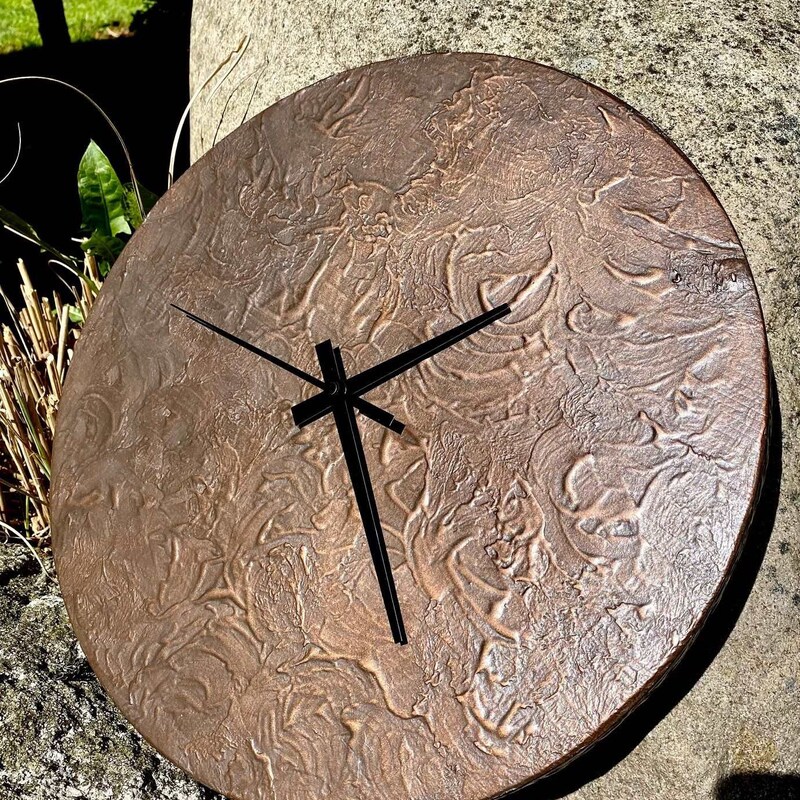 Copper Clock - Etsy