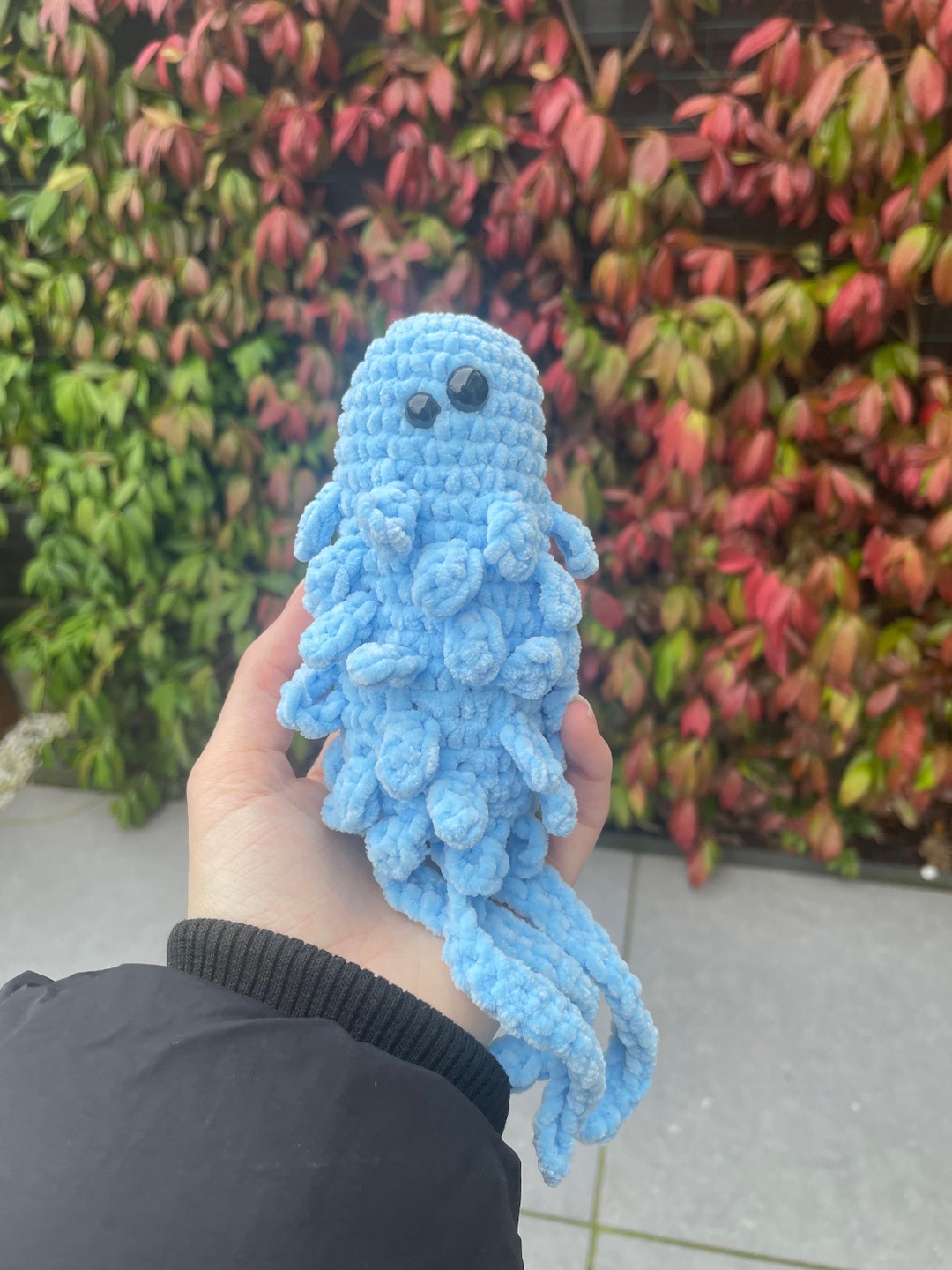 Bacteria Plushie E. Coli Small Amigurumi Bacteria Crochet Cuddly Toy ...