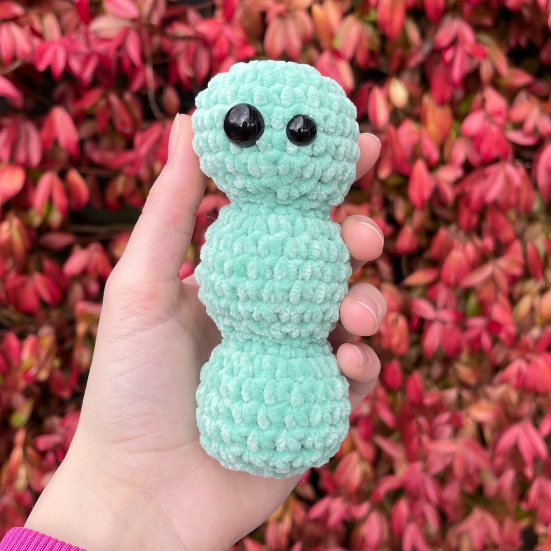 Bacterium Streptococcus Small | Amigurumi Bacterium | Crochet Soft Toy ...