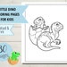 30 Little Dino Coloring Pages for Kids - Dinosaur Coloring Pages for ...