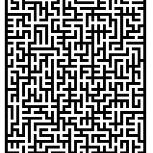 Book of 100 Mazes - Download & Print Maze Puzzle Book - Etsy