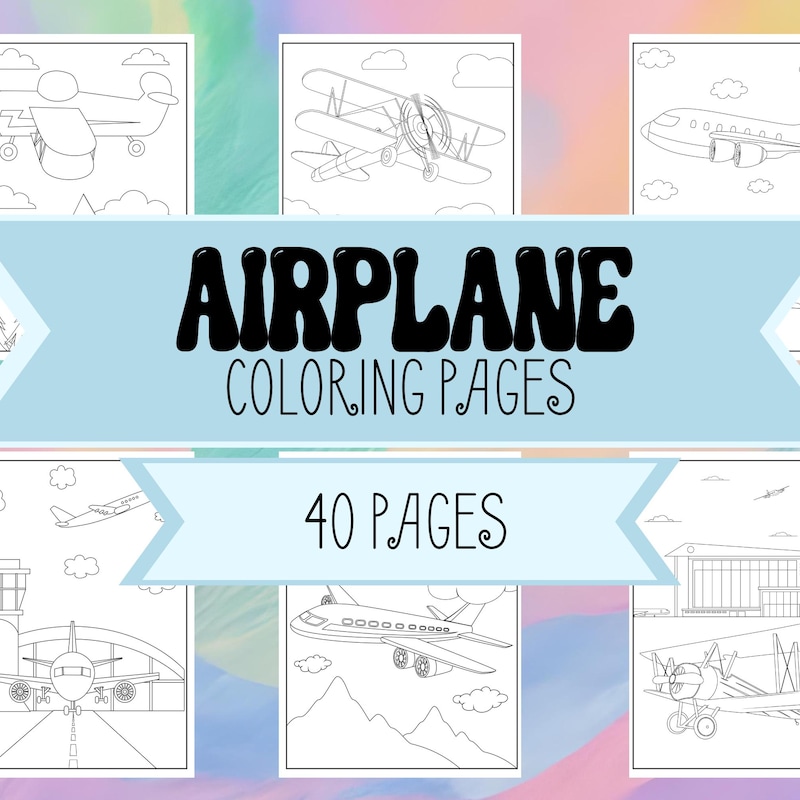 Kids Colouring Book Sky - Etsy UK