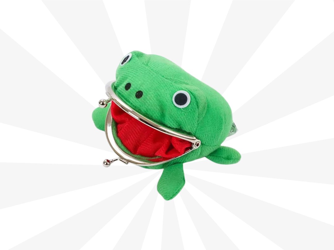 Cute Frog Coin Purse From the Anime Naruto, Coin Wallet Anime Plush ...
