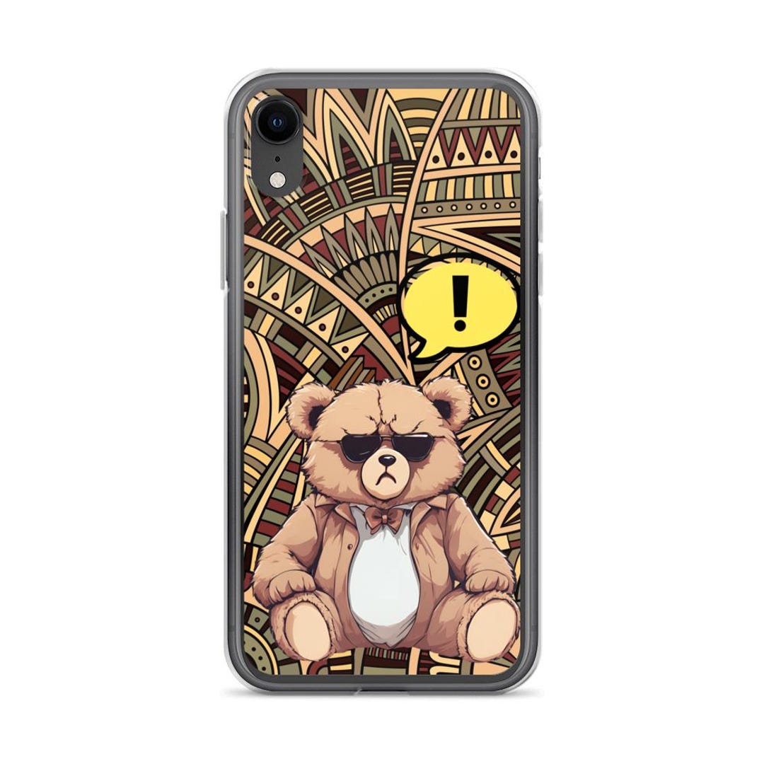 Bad Teddy Bear Tribal Design Clear Case for iPhone - Etsy