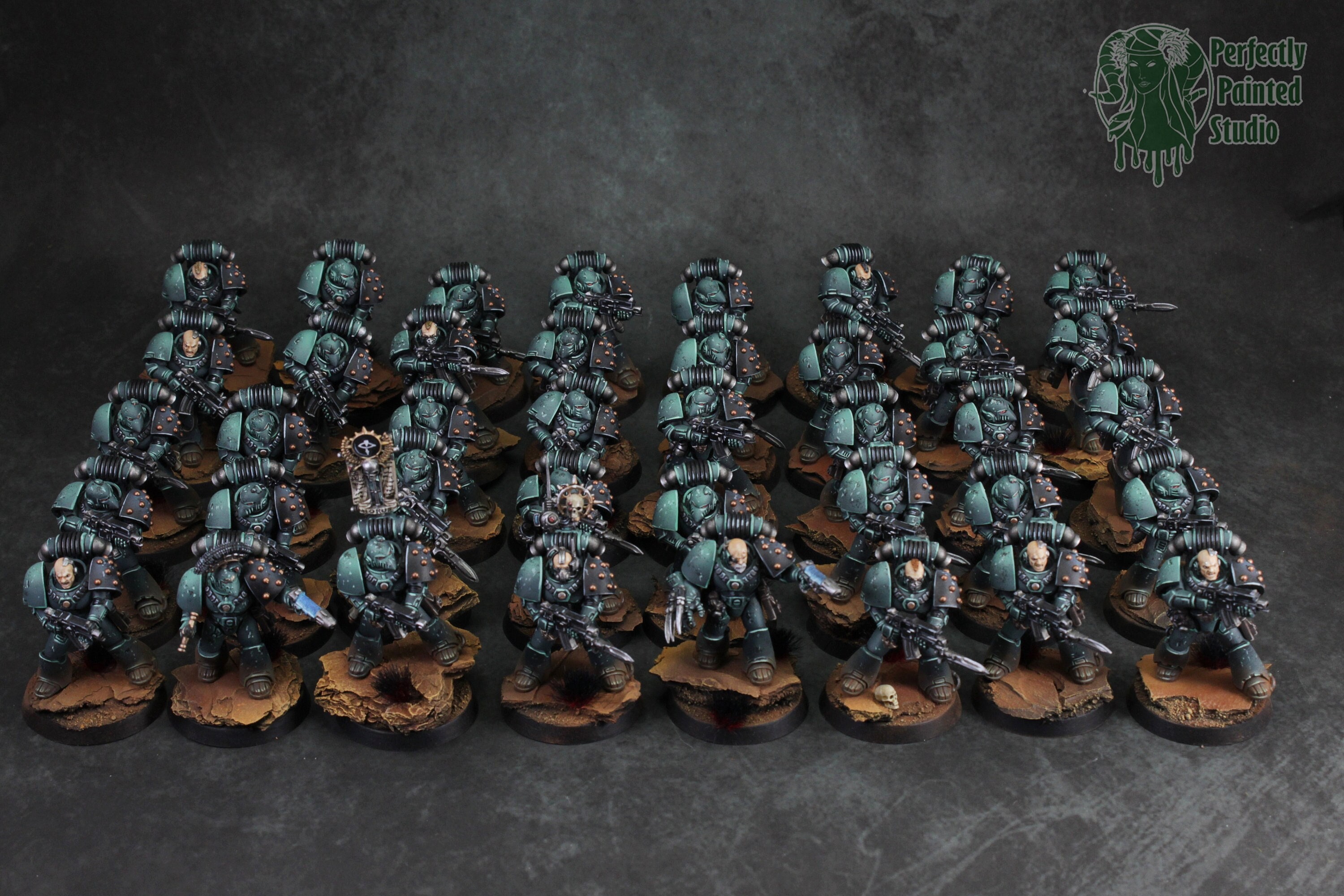 Horus Heresy, 40 X MKVI Legion, Tactical Marines, Sons of Horus ...