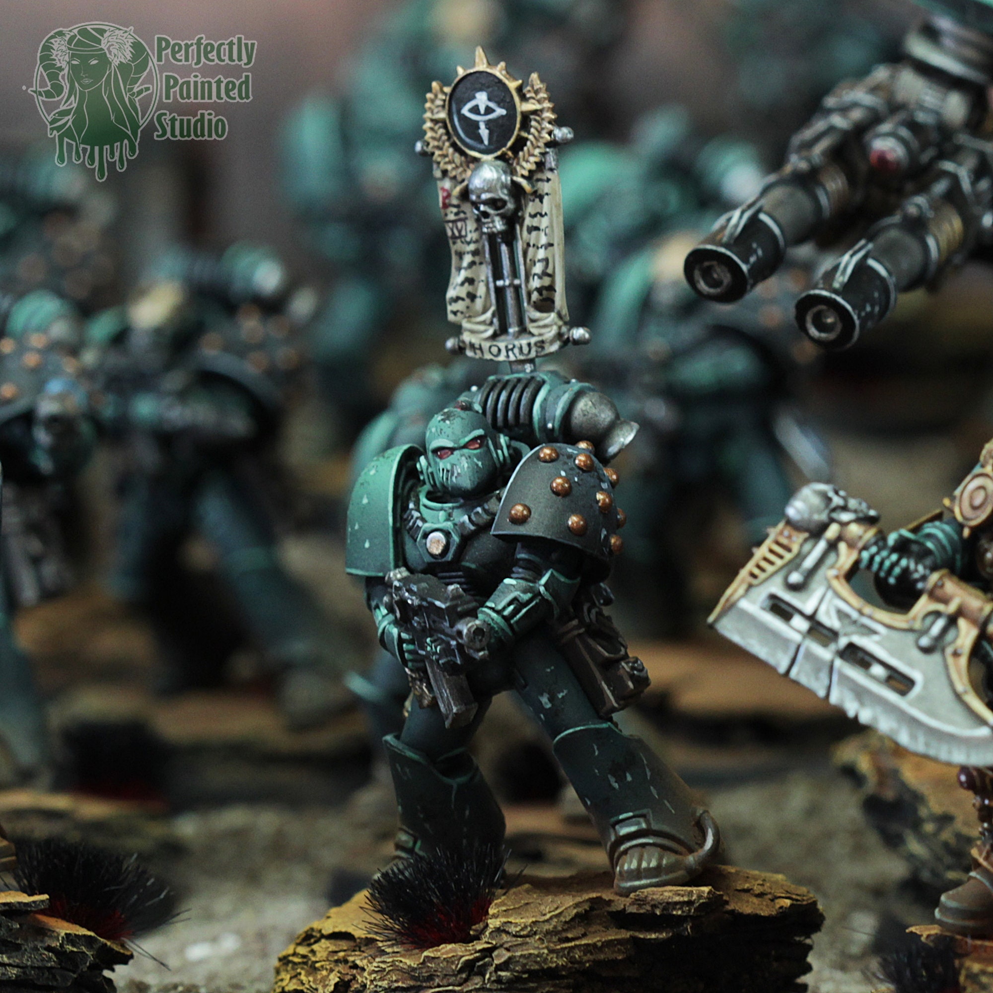 Horus Heresy, 40 X MKVI Legion, Tactical Marines, Sons of Horus ...