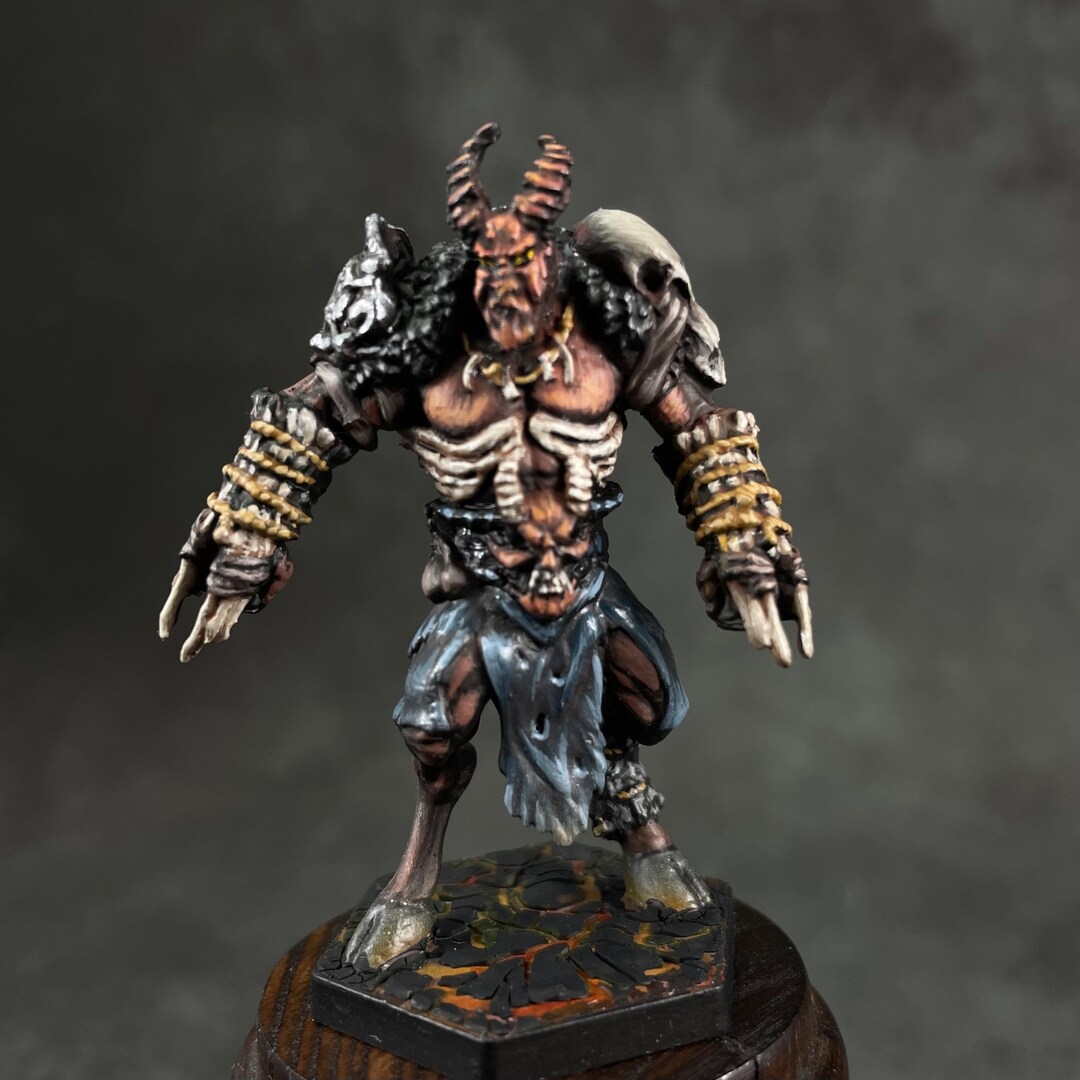 Mighty Devil Who Will Bring Doom to Your Dnd RPG Party Hand Painted ...