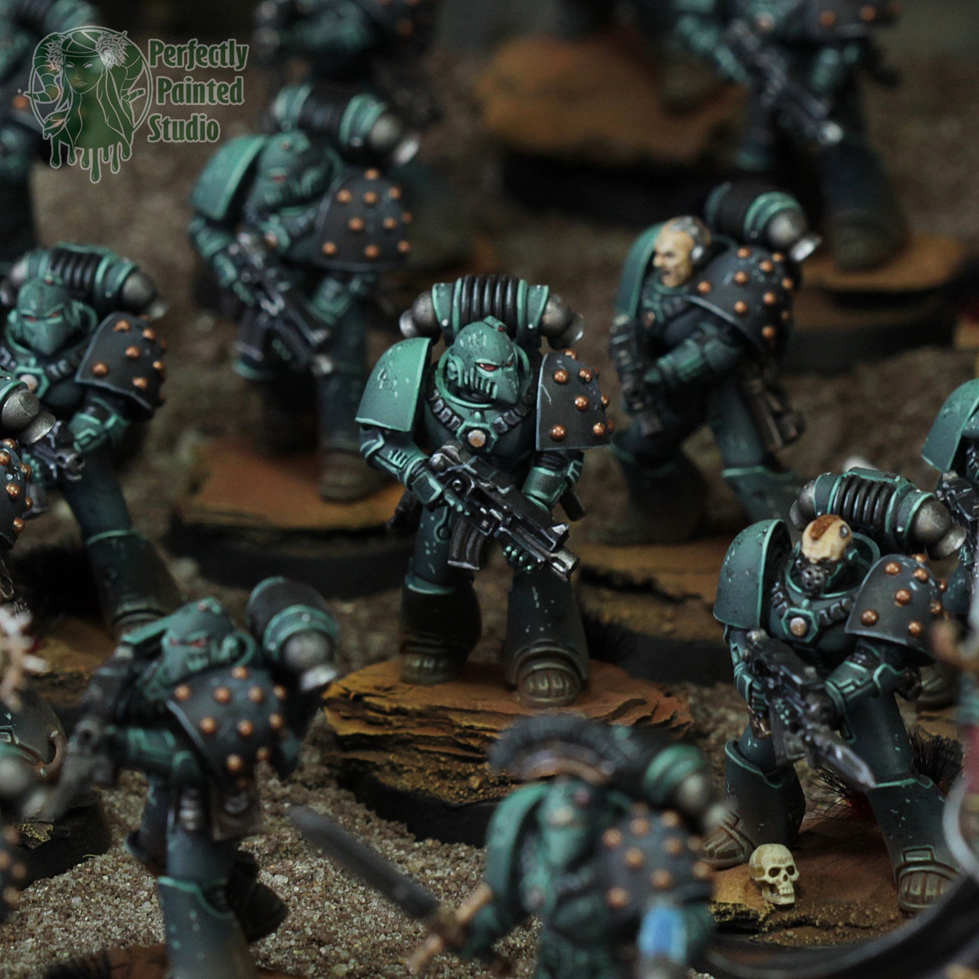 Horus Heresy, 40 X MKVI Legion, Tactical Marines, Sons of Horus ...