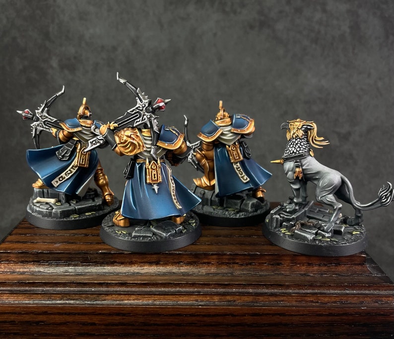 Stormcast Eternals Castigators With Gryph Hound Warhammer Age of Sigmar ...