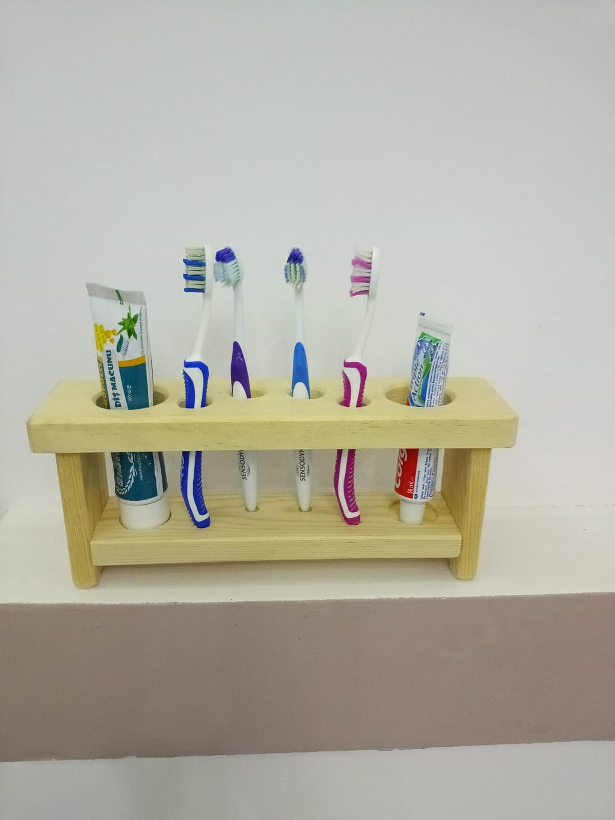 Toothpaste and Toothnrush Stand - Etsy