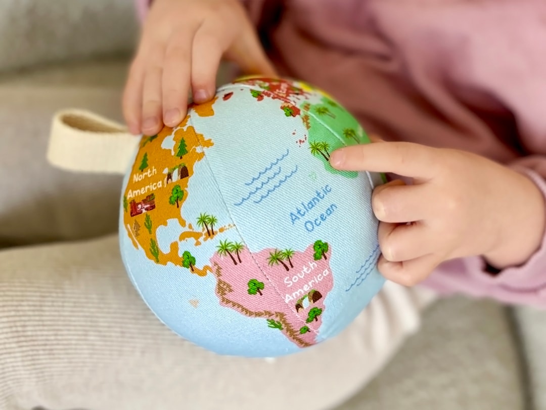 My First Globe Earth Soft Toy World Ball - Etsy
