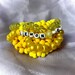 Lemon Meringue Kandi Cuff Inspired by Strawberry Shortcake - Etsy