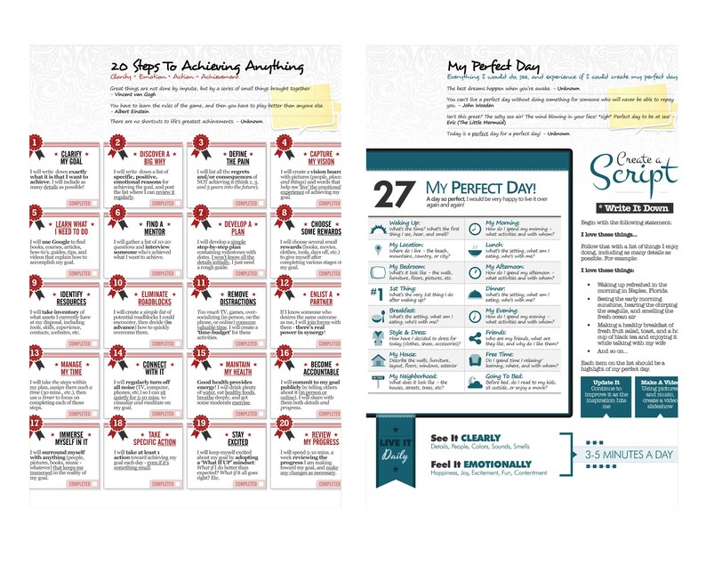 Ultimate Productivity & Life Mastery Digital Poster Bundle – Set of 15 ...