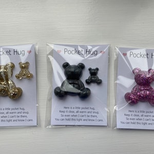 Resin Pocket Hug Heart/teddy - Etsy