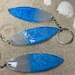 Resin Ocean Surfboard Keyring - Etsy