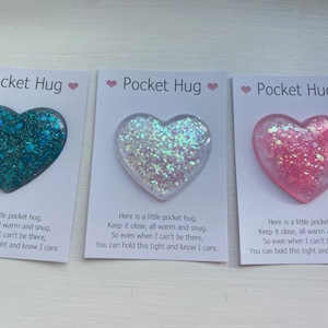 Resin Pocket Hug Heart/teddy - Etsy