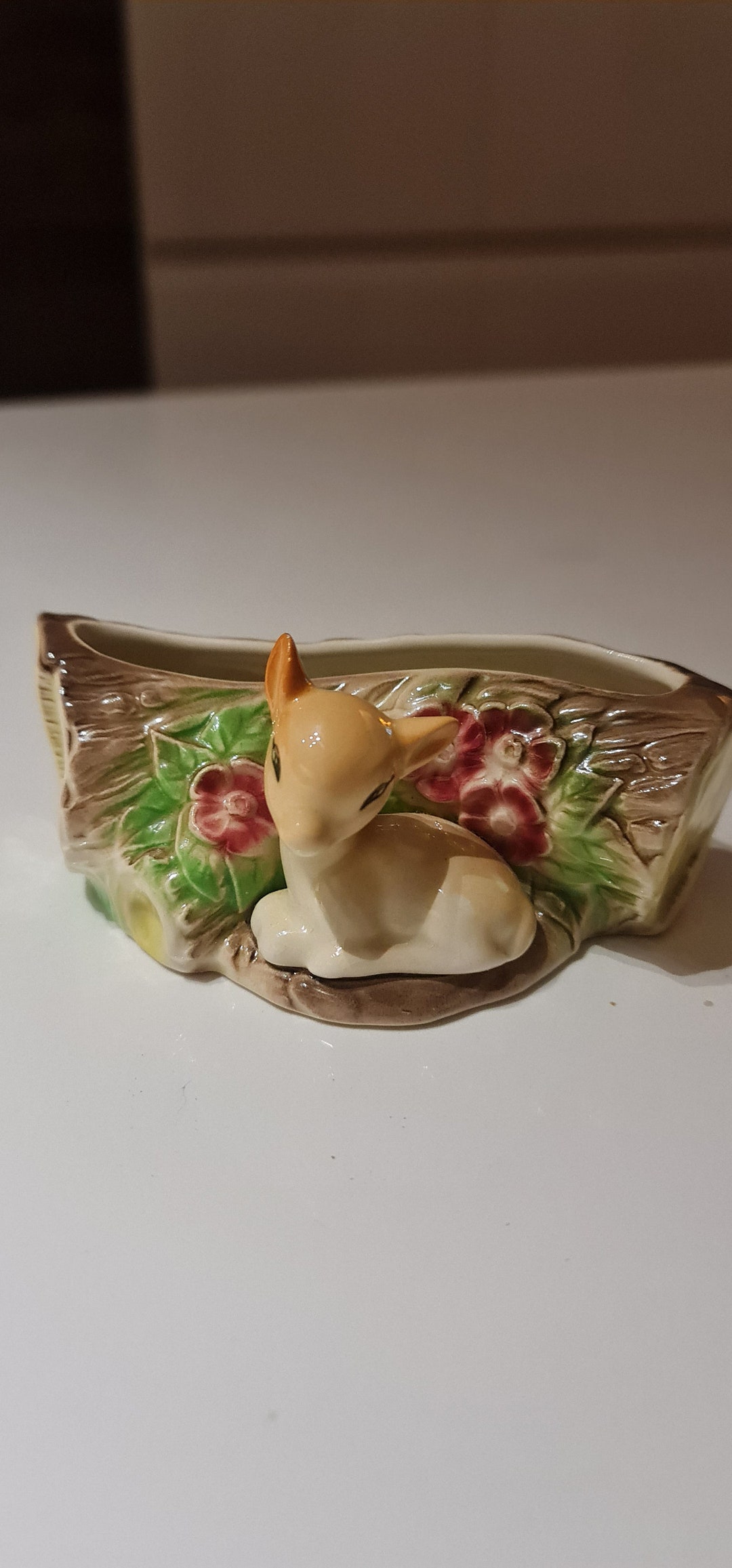 Vintage Hornsea 18 / Fauna Royal Bambi Vase/ Hornsea Fauna Pottery ...