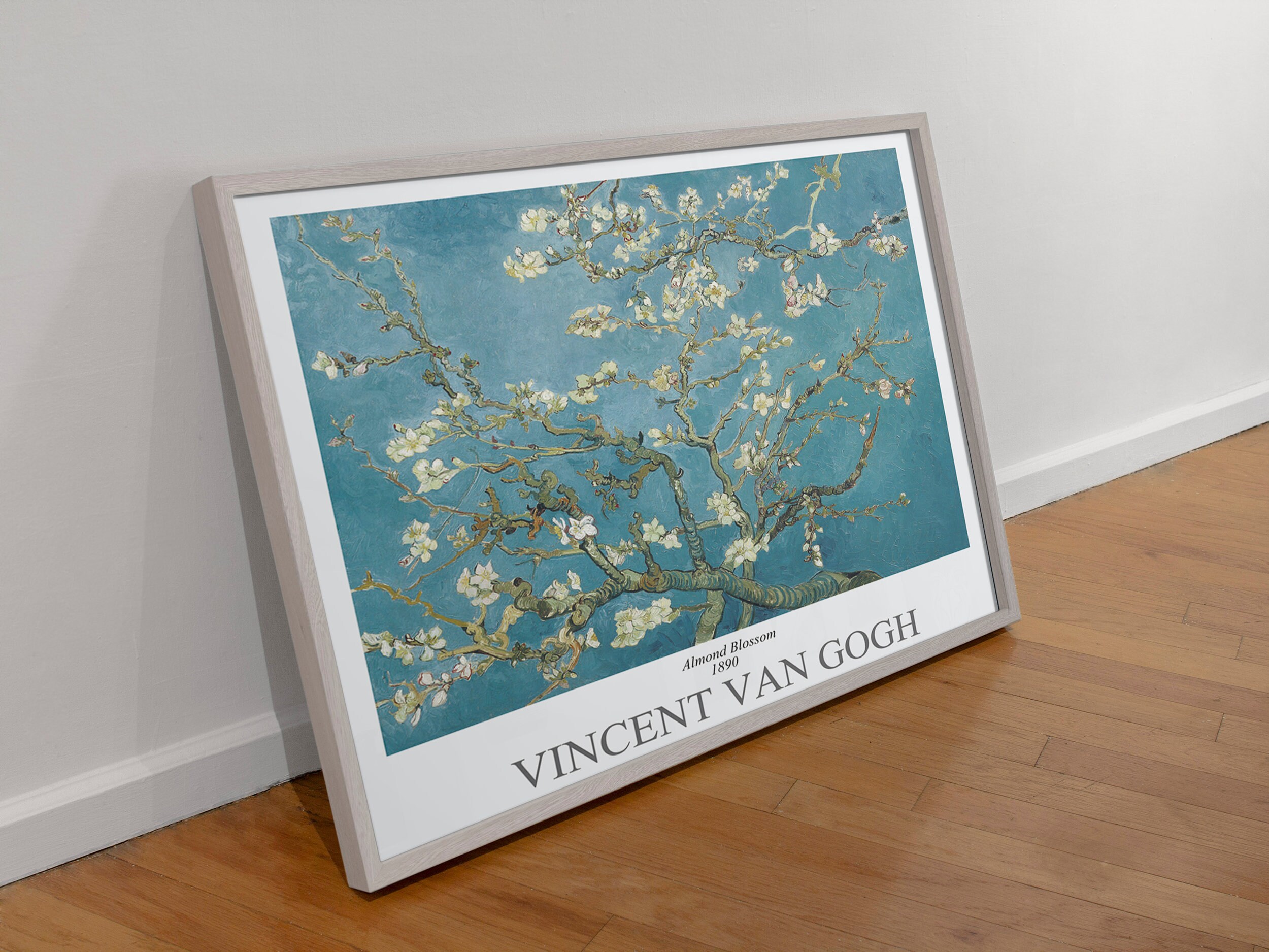 Van Gogh Poster, Van Gogh Printable Wall Art, Vincent Van Gogh's Almond ...