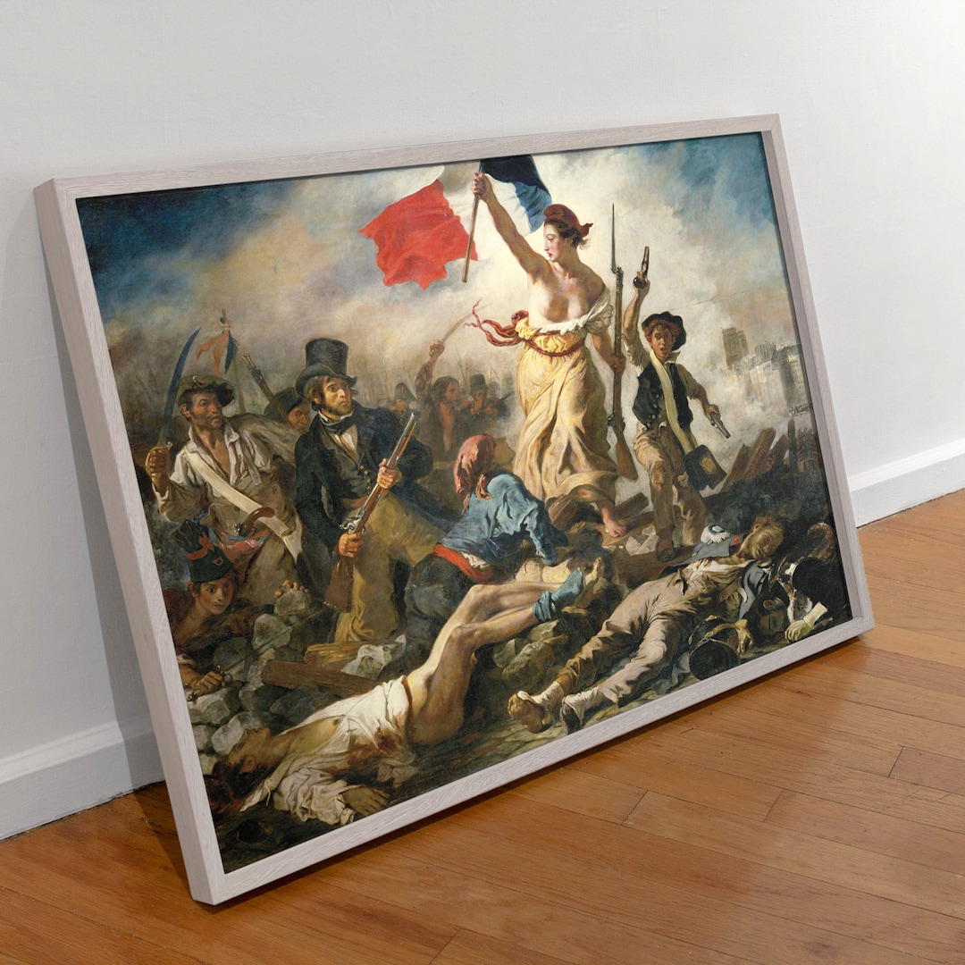 Revolution Wall Art, Freedom Poster Print, Liberty Leading the People ...