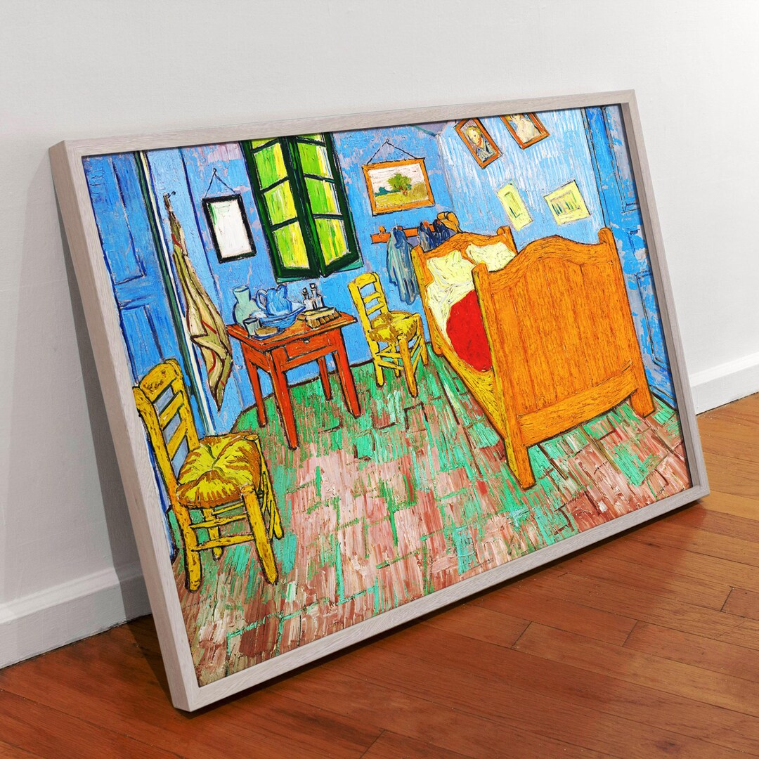 Vincent Van Gogh's the Bedroom Canvas Wall Art, Van Gogh Fine Art ...