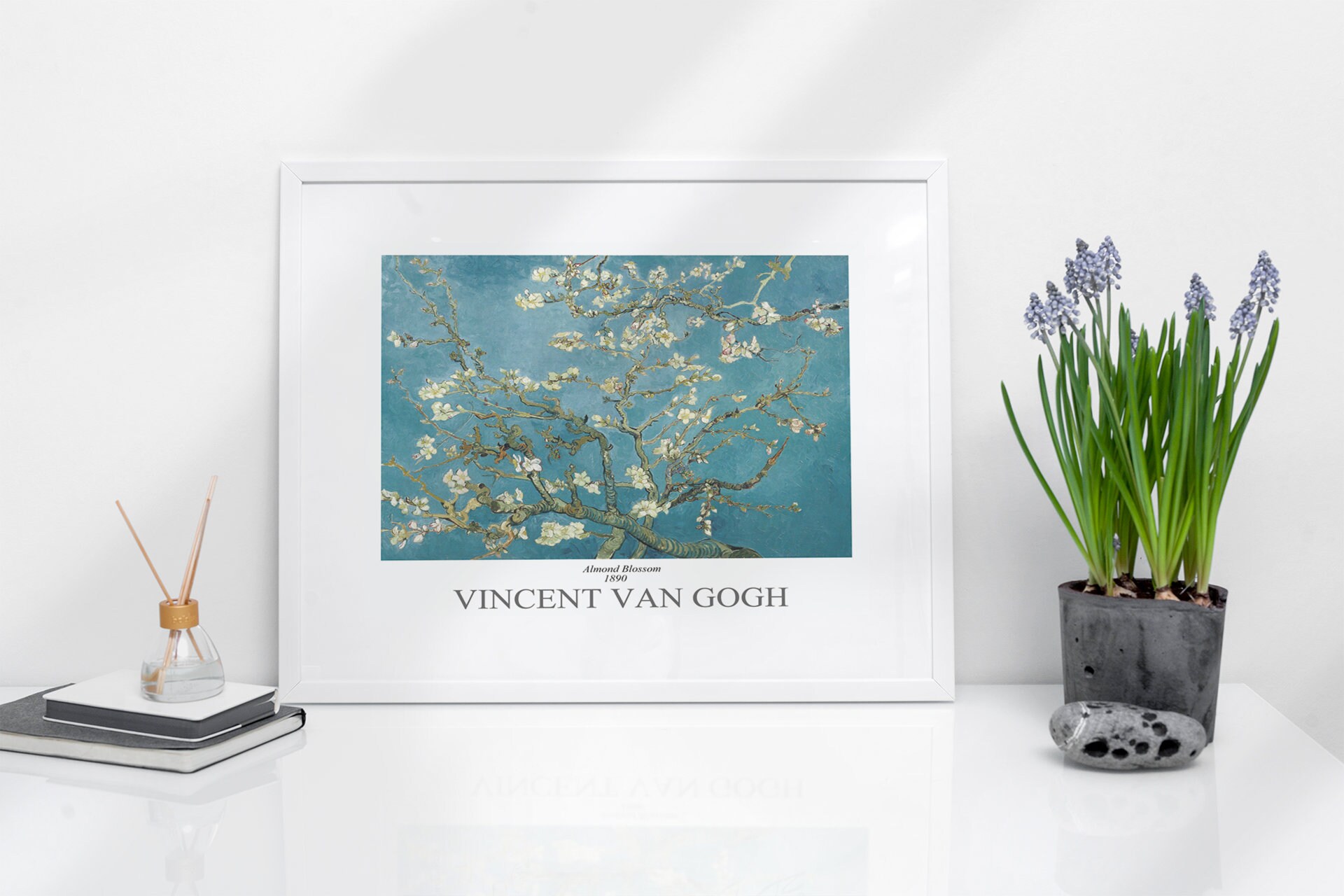 Van Gogh Poster, Van Gogh Printable Wall Art, Vincent Van Gogh's Almond ...