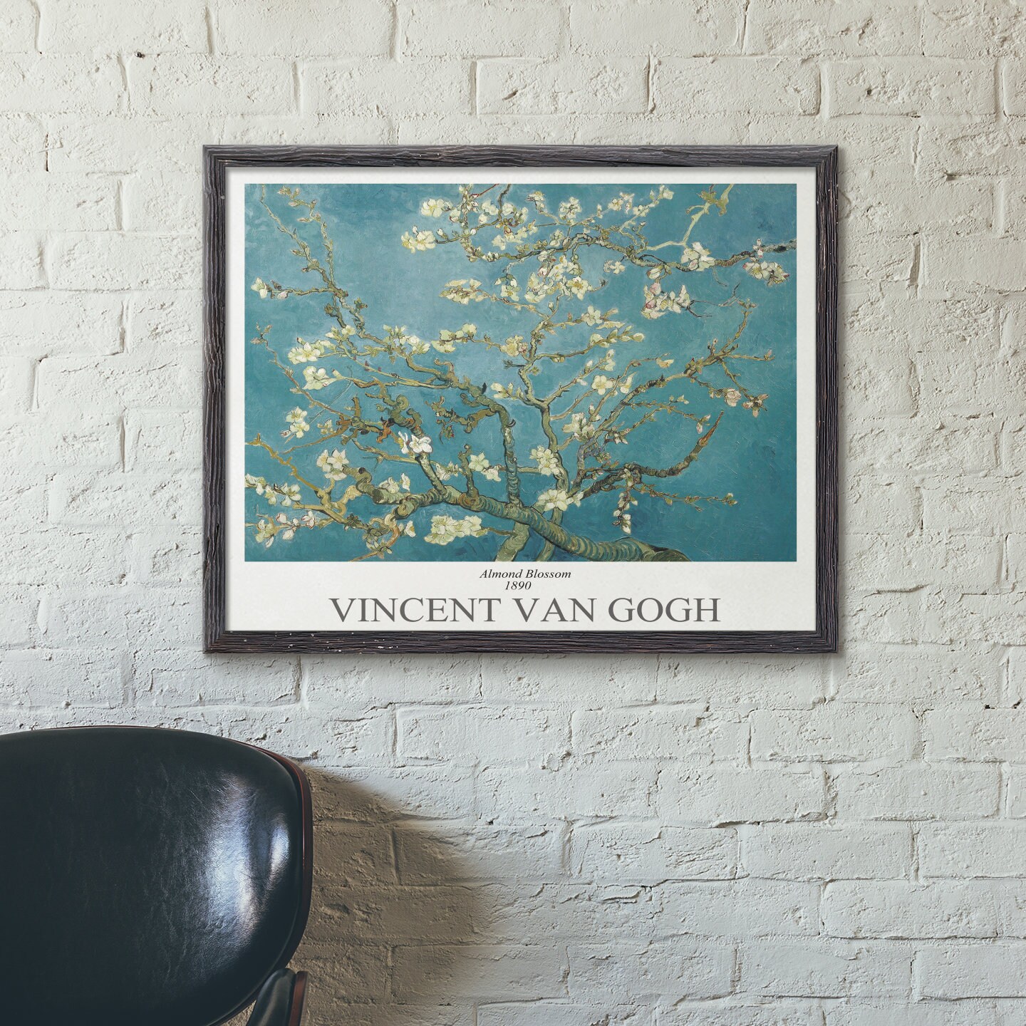 Van Gogh Poster, Van Gogh Printable Wall Art, Vincent Van Gogh's Almond ...
