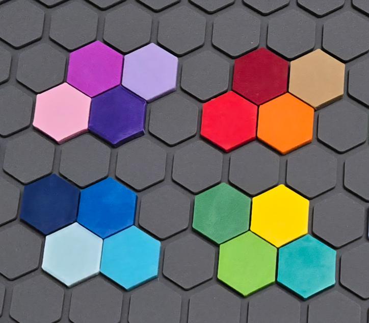 Tile Mat Tiles 3D Printed (letterfolk Compatible) 50 Tiles per Set - Etsy