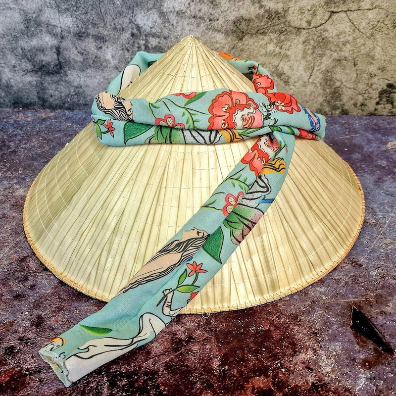 Asian Rice Hat - Etsy