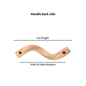 Minimalist Design, Unique Twisted Furniture Handles for Door, Drawer ...