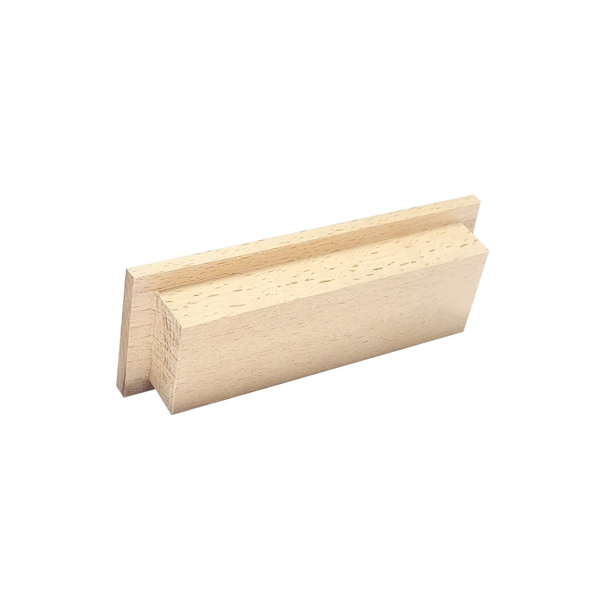 Beech Wood Recessed Door Handle: Modern Minimalist Drawer Pull - Etsy