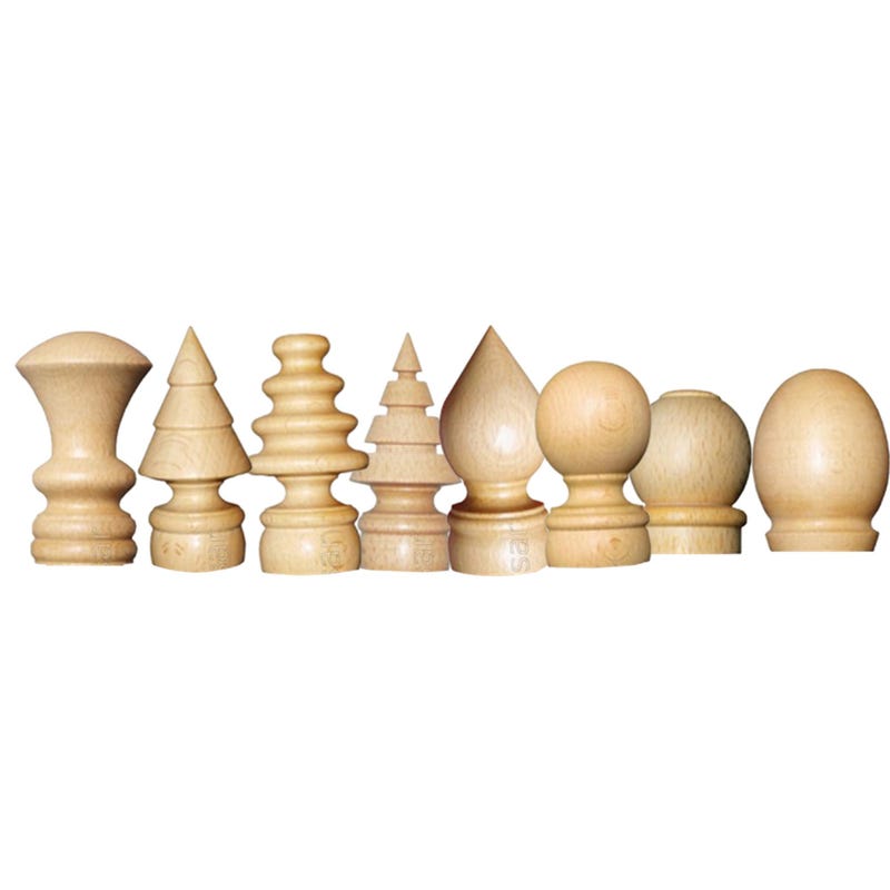 Wooden Finials - Etsy