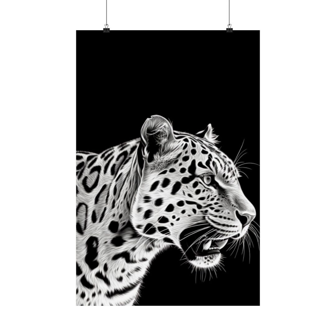 Tiger Posters, Premium Wall Art Decor, Matte Prints, Vertical Poster ...