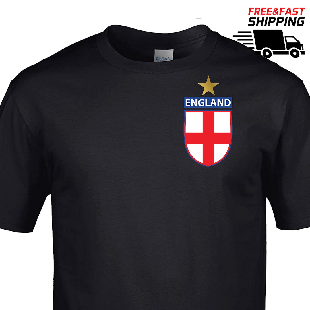 England Football T-shirt: UK Supporter Tee - Etsy