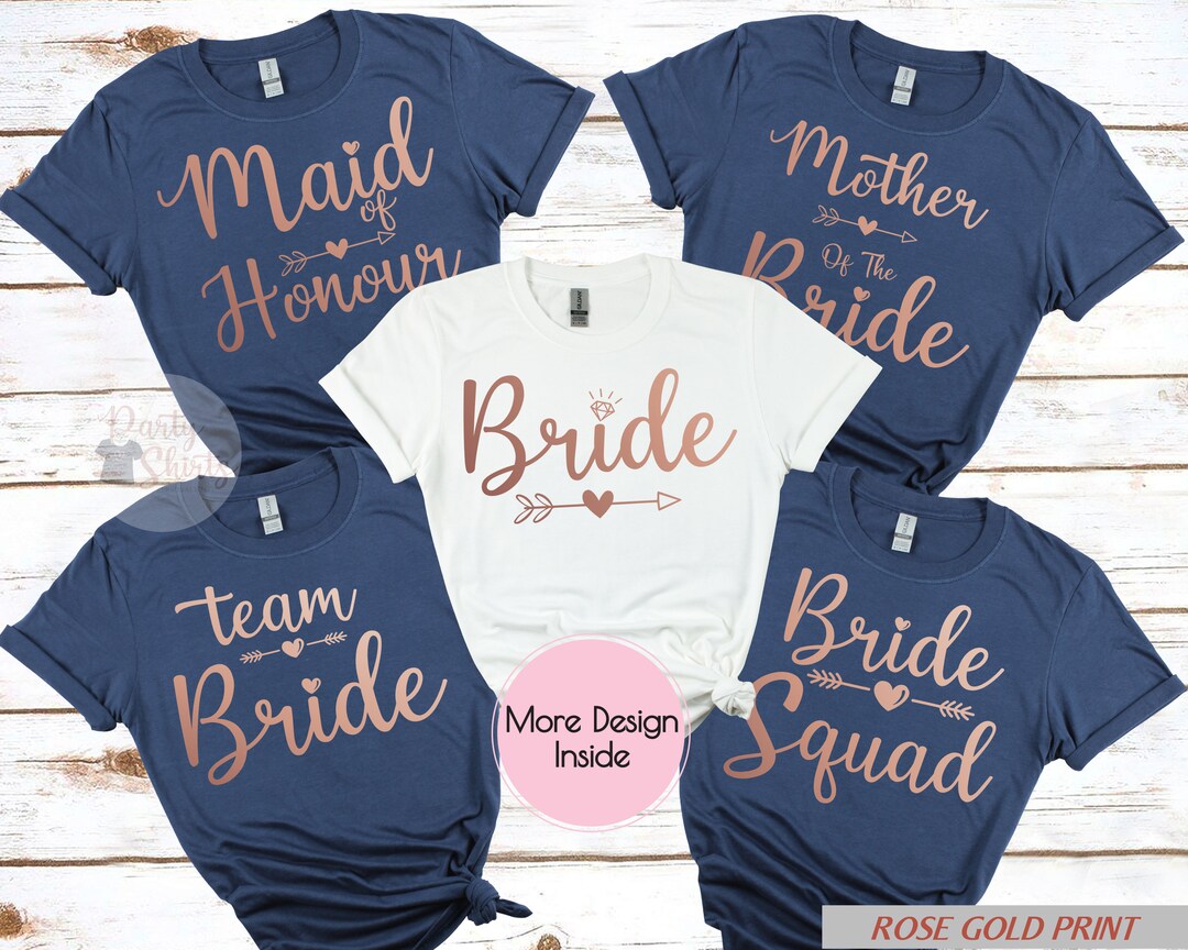 Team Bride Shirts, Hen Tshirts Tops, Bride Shirt, Bride Squad Tshirt ...