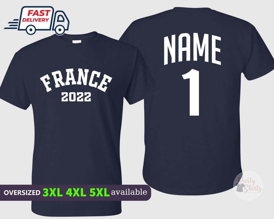 France Football Shirt 2022 World Cup Shirts for Mens Womens Kids, France Supporter Unisex Tshirt ...