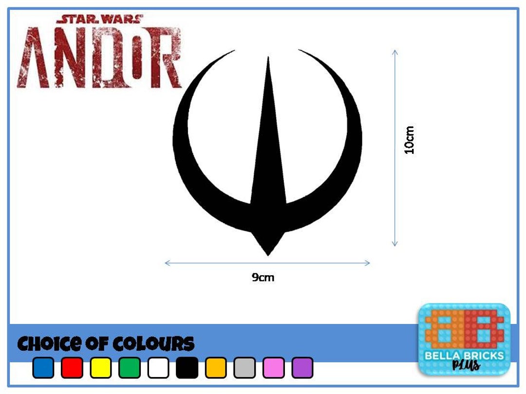 Star Wars Andor Logo Vinyl Sticker Decal car Wall Van - Etsy