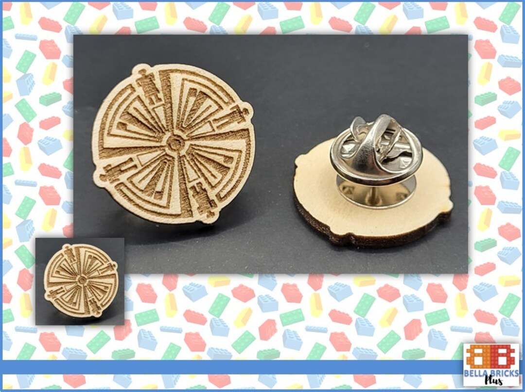 Wooden Pin Badge the Guard Maze Tattoo Haven TV Series - Etsy