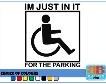 Disabled Car Stickers - Etsy UK