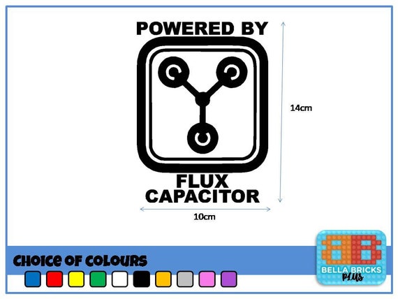 Flux Capacitor Stickers