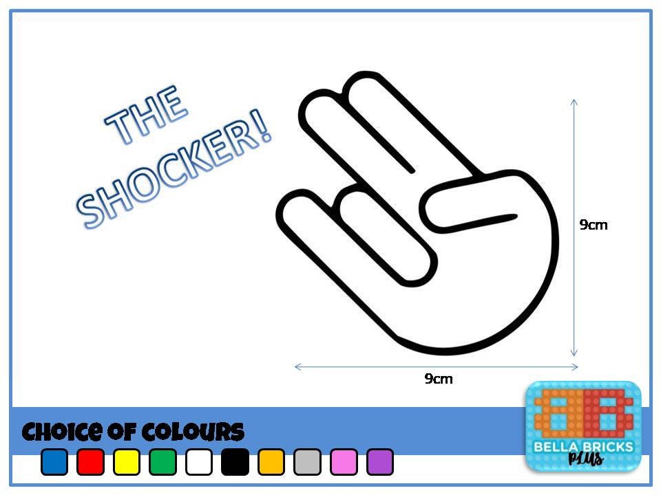 The Shocker Funny Vinyl Sticker Decal car, Wall, Van - Etsy