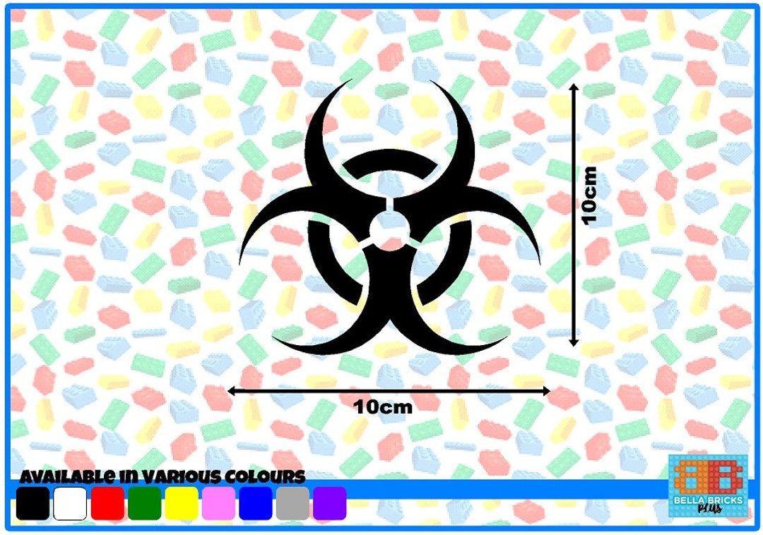 Biohazard Vinyl Sticker Decal car, Wall, Van - Etsy