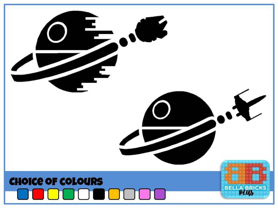 Custom Lego Space Star Wars Edition Vinyl Sticker Decal car, Wall, Van ...