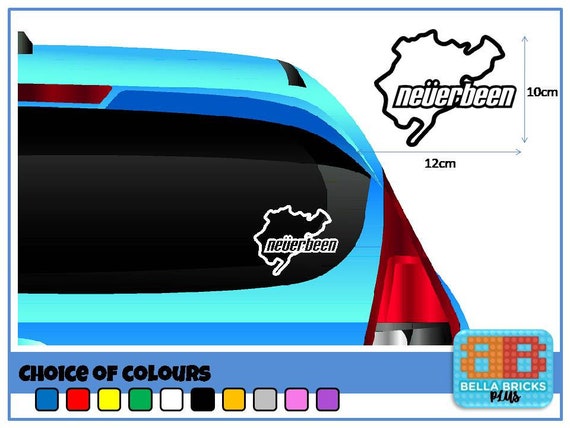 Neverbeen nurburgring Vinyl Decal/sticker for Your Vehicle - Etsy