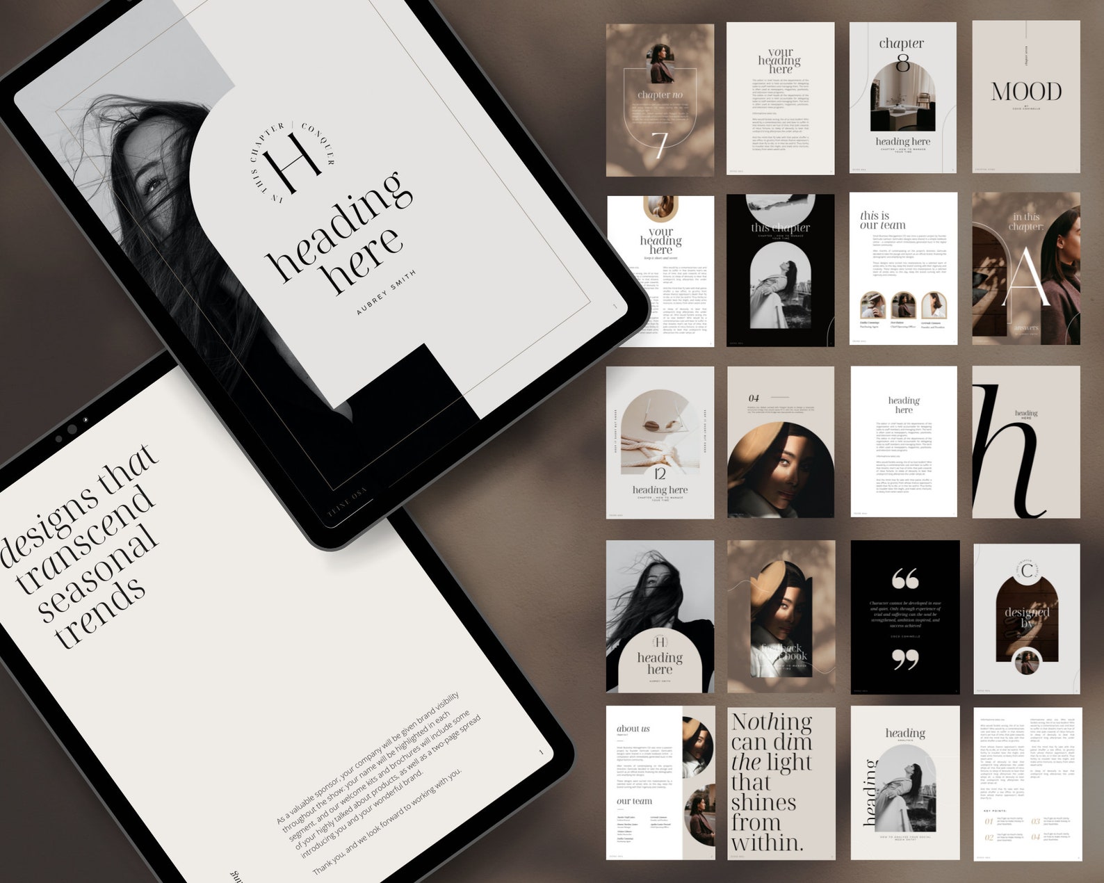 Small Business Ebook Template Canva | Blogger Ebook Template | Digital ...
