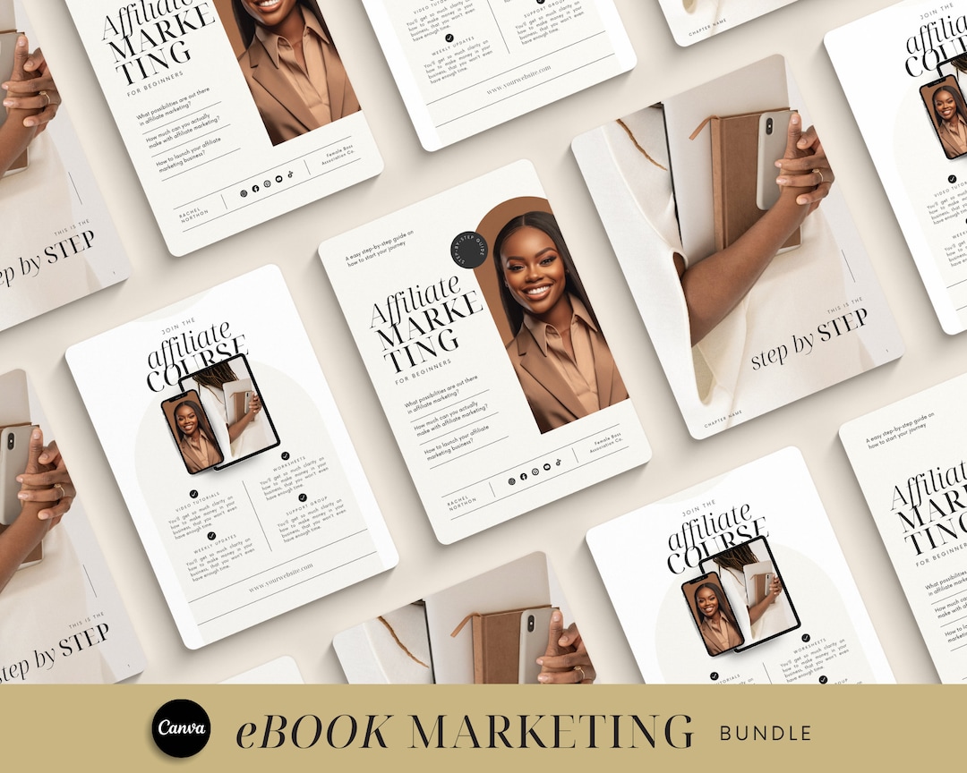 Modelo de e-book para pequenas empresas Canva | Modelo de e-book para ...