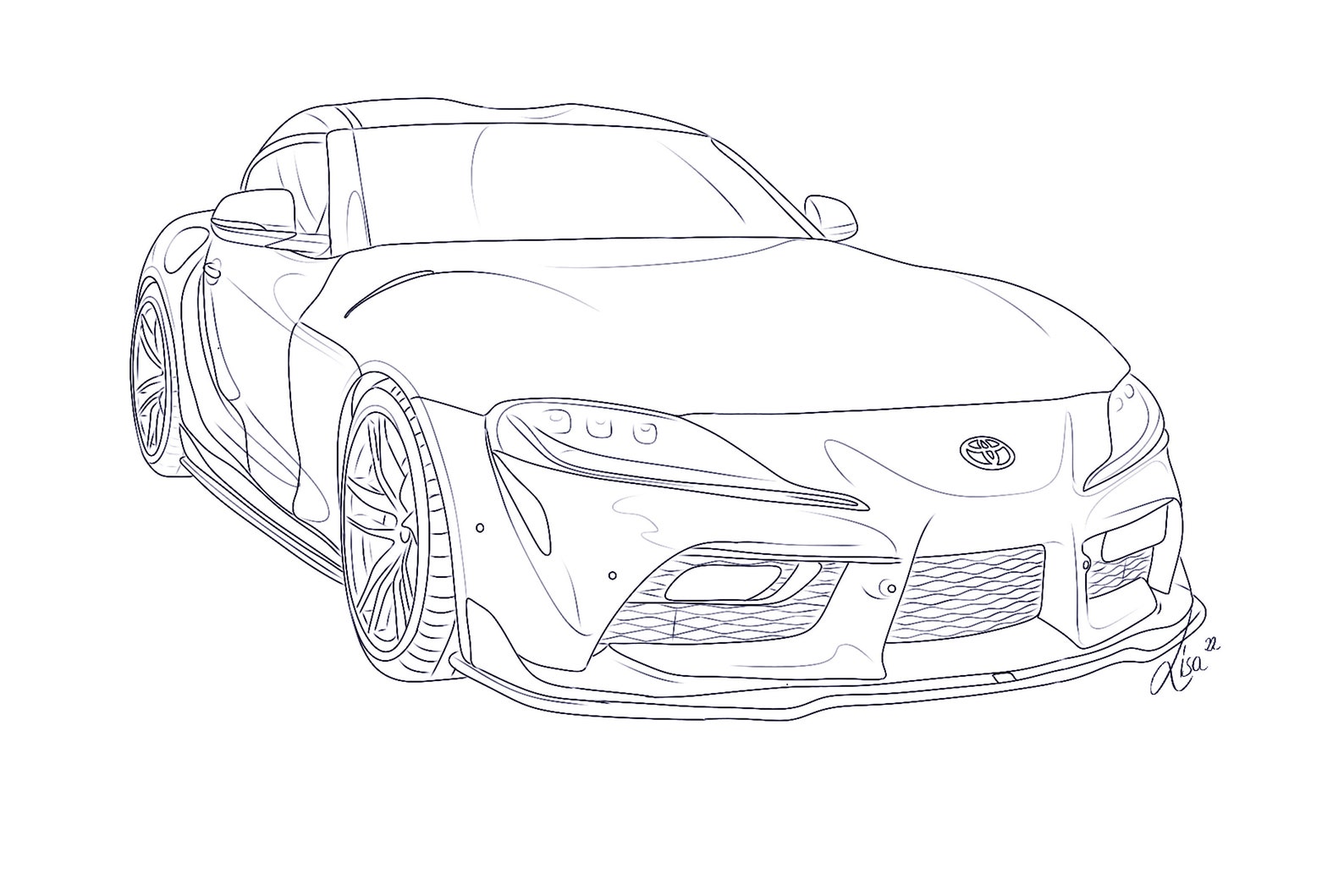 Supra Mk5 Vector Png Svg - Etsy