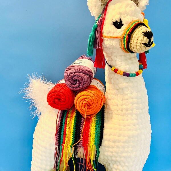 Crochet Llama - Etsy