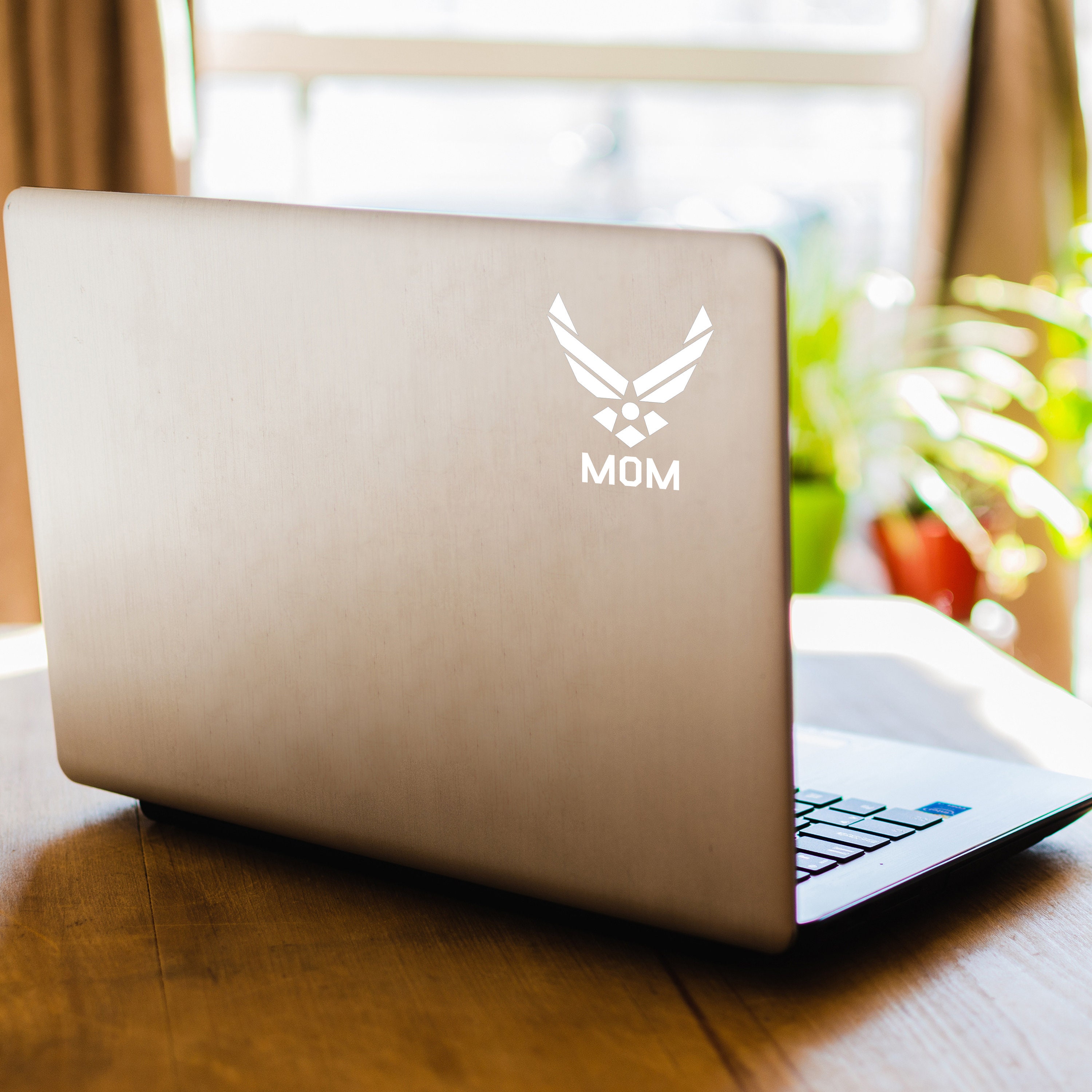 United States Air Force Mom Vinyl Decal, US Air Force Car Decal, USAF ...